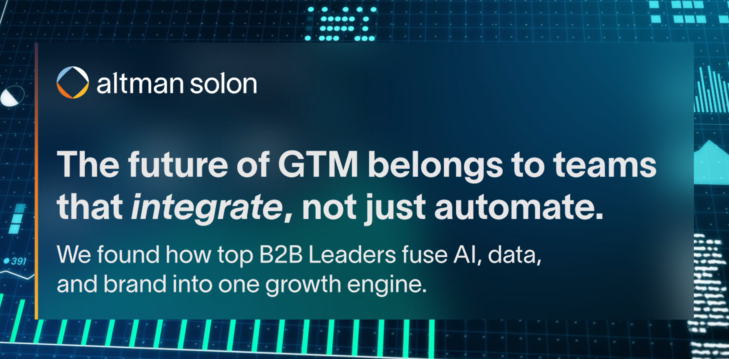 Accelerating B2B GTM: Collaboration, AI, & Brand | Altman Solon