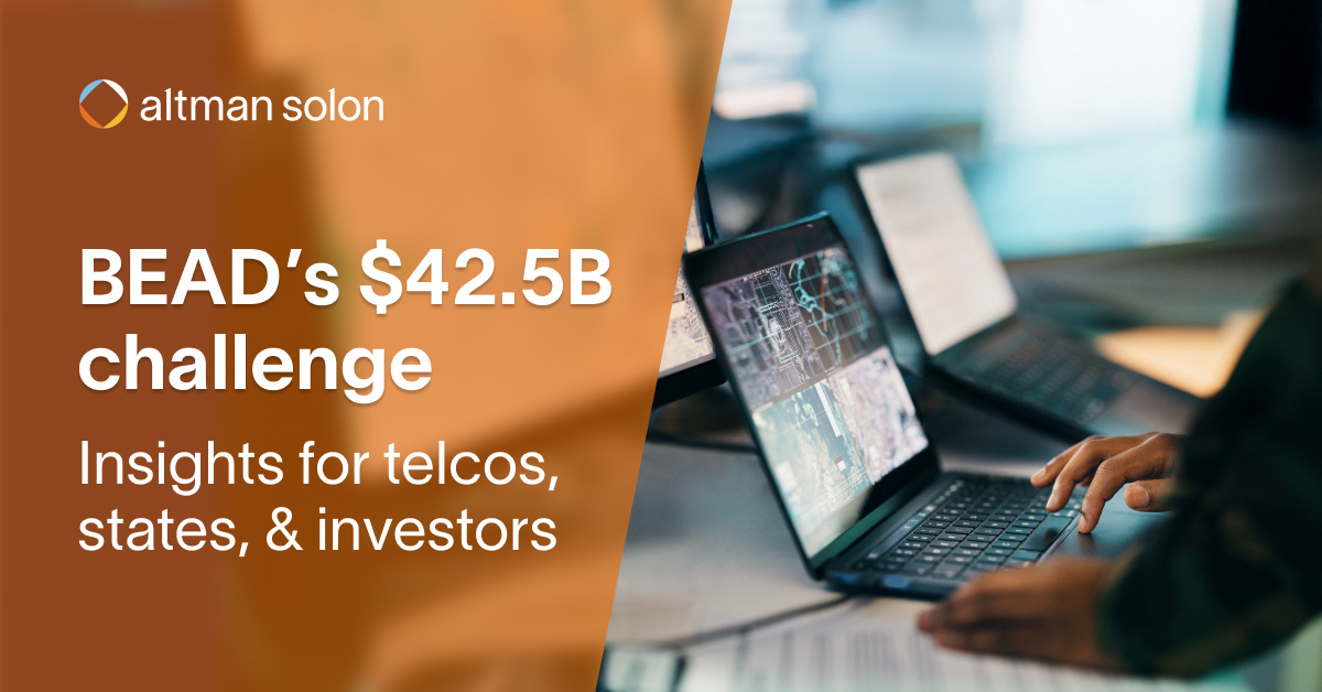 BEAD Grants: Best practices for states and telcos | Altman Solon