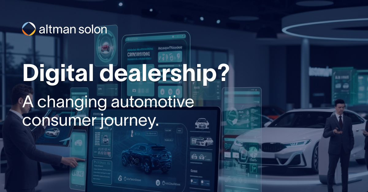 Online Auto Tools Rise, but Most U.S. Sales In-Store | Altman Solon