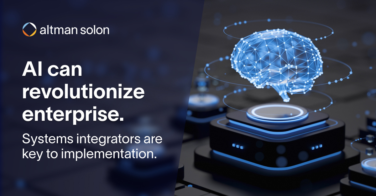 Reinventing Systems Integration in the Gen AI Era | Altman Solon