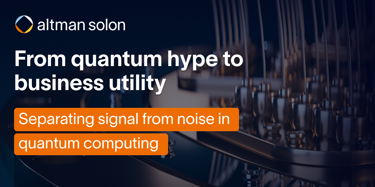 Quantum Computing Insights from IEEE Quantum Week | Altman Solon